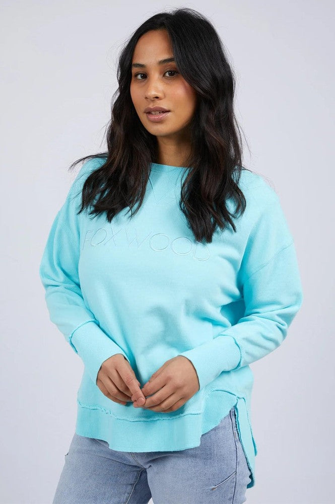 Foxwood Simplified Crew Light Blue – Boxhill