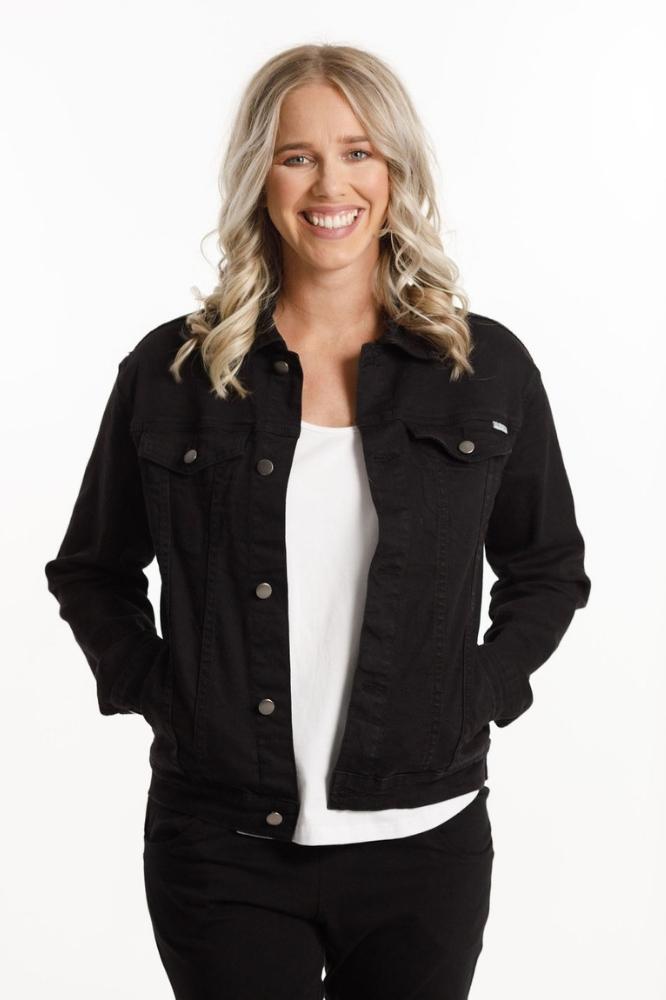 Home-Lee Denim Jacket Jet Black – Boxhill